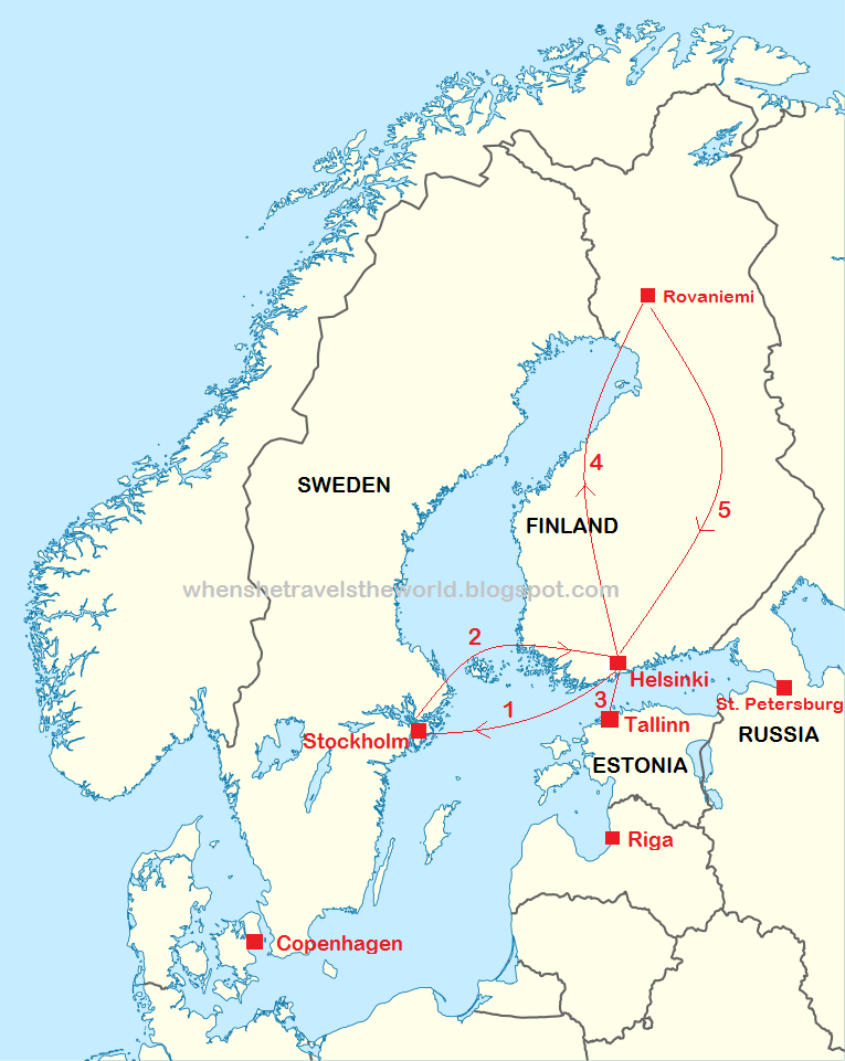 Catch the aurora - 10D7N Finnish Lapland itinerary - :: When She ...