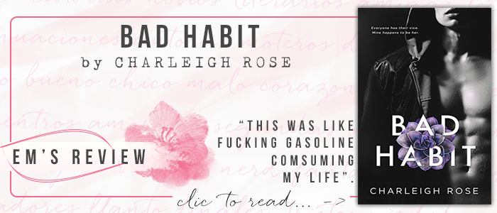 Review Bad Habit By Charleigh Rose Emily Overly Reads Reviews