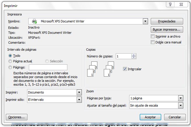 Como imprimir un documento desde el procesador de texto Word | es.Relenado