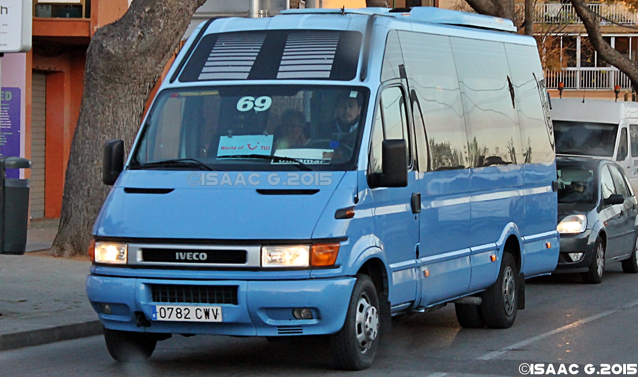 Camiones y Autobuses en Baleares: Nº69 Indcar Strada-Iveco