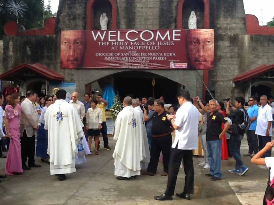 Holy Face of Manoppello: Homily of Bishop Roberto Mallari at the ...