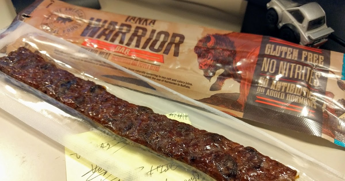 Tanka Warrior Buffalo Meat Bar, Cranberry and Pepper Blend