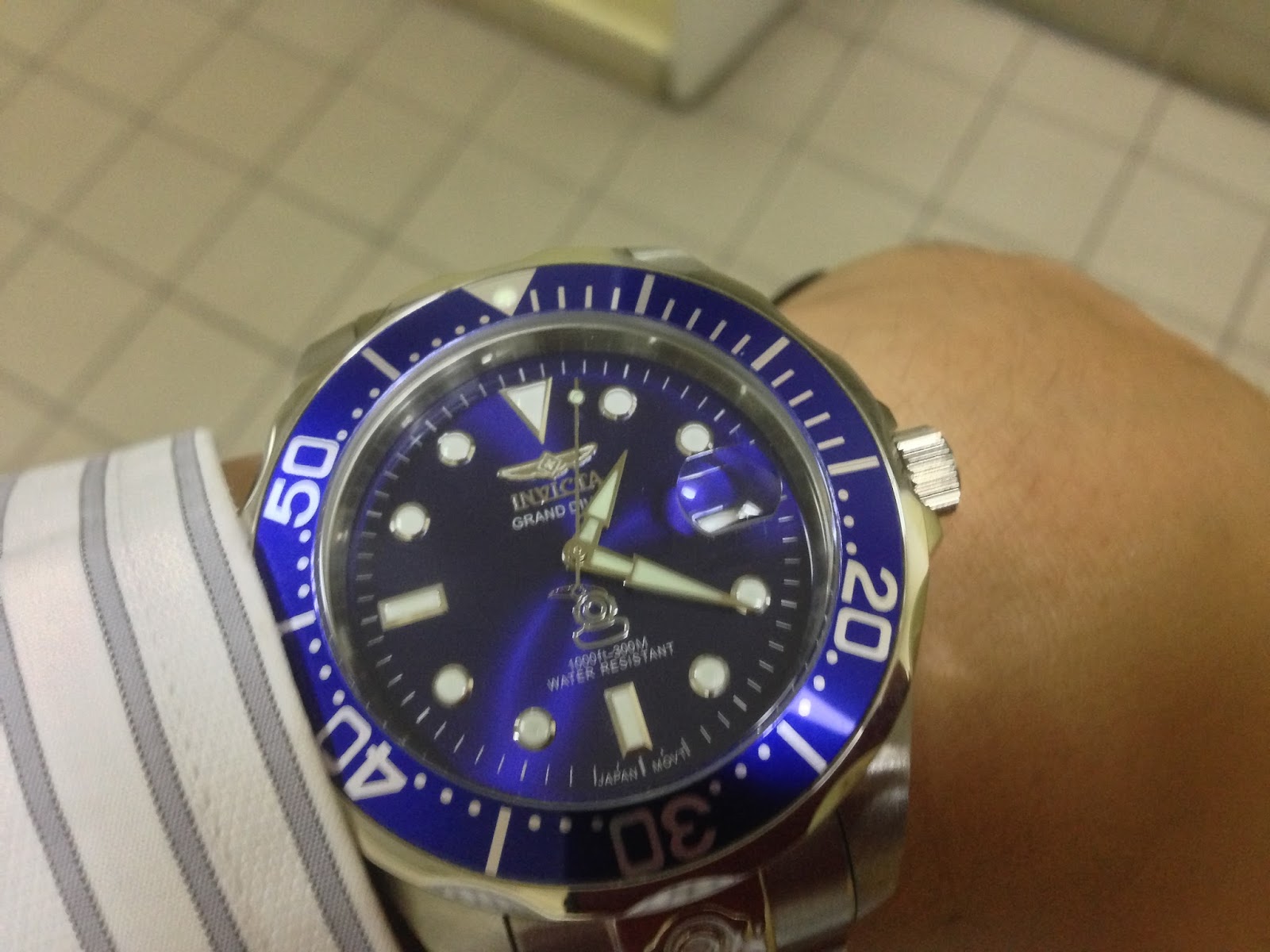 My Western Watch Collection: Invicta 3045 Grand Diver Watch – A High ...