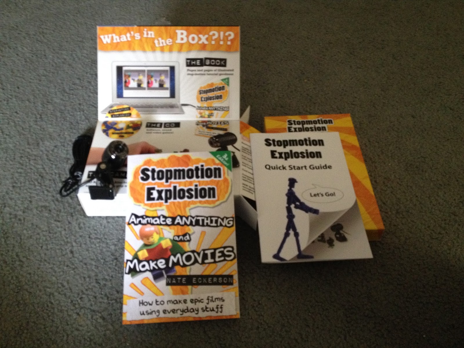 Puddle Jumping: TOS Review - Stopmotion Explosion Animation Kit