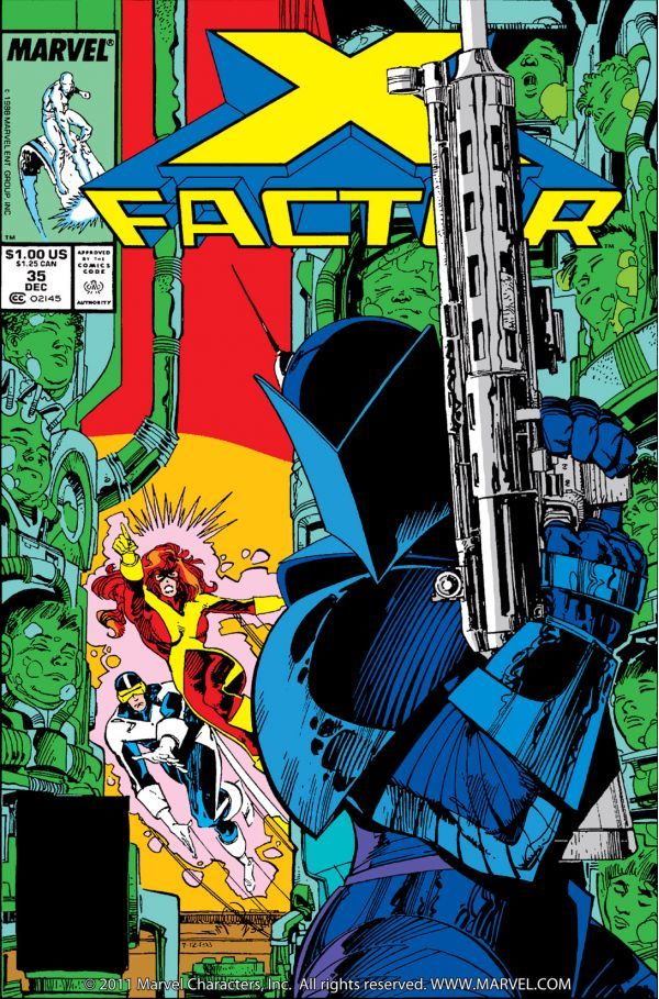 Marvel Comics of the 1980s: 1988 - Anatomy of a Cover - X-Factor #35 by ...