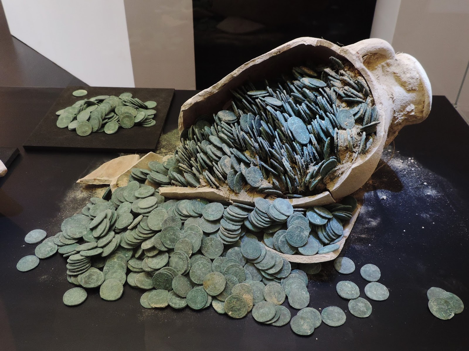 Travel with Kevin and Ruth: A stash of 1,700 year old coins