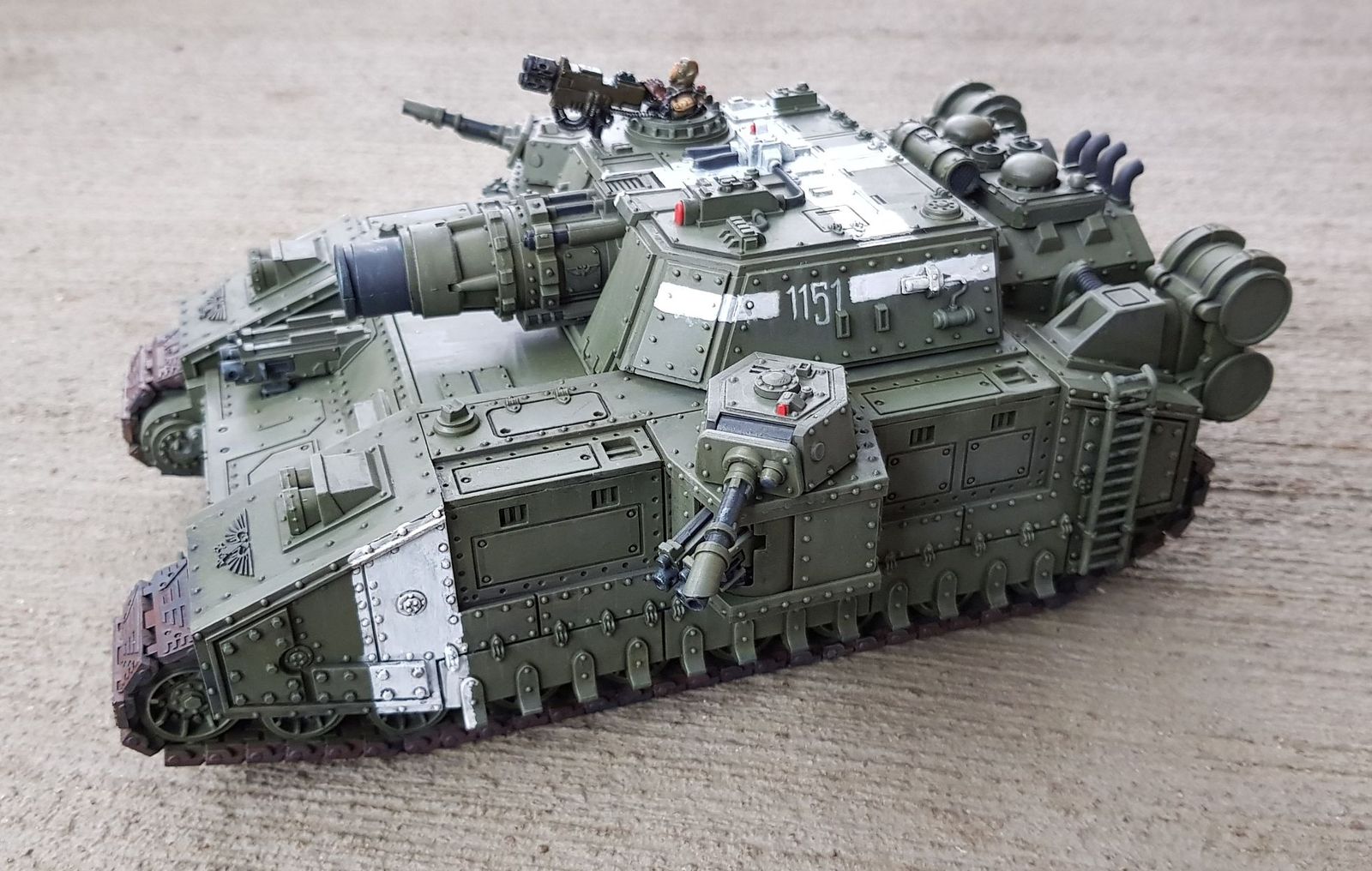 Kampfgruppe Engel: Stormsword superheavy siege tank, work in progress ...