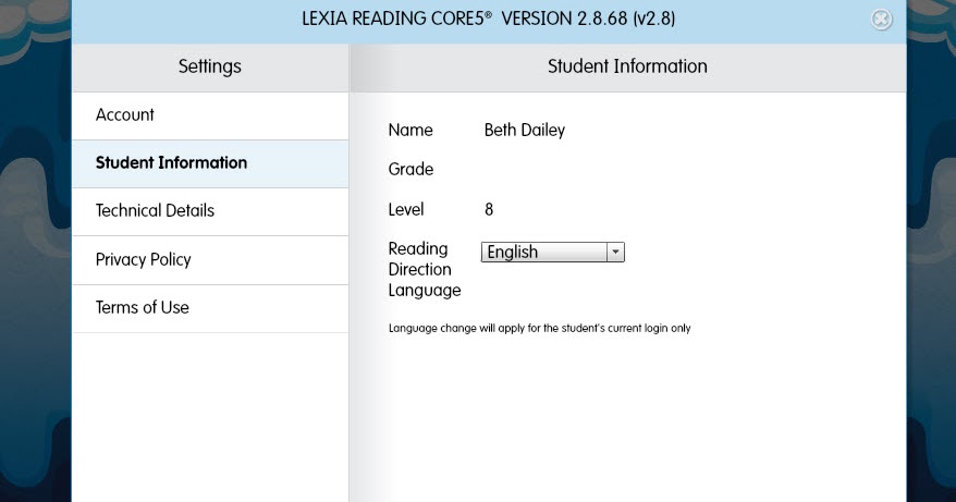 Lexia Learning - Implementation Ideas: Core5 Student Information Apple ...
