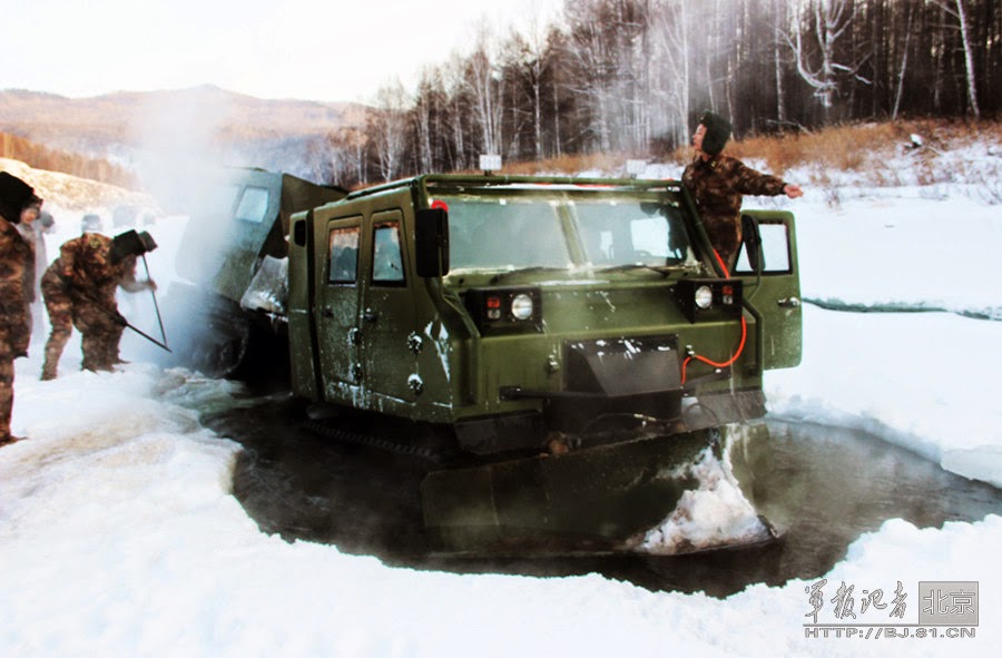 Asian Defence News: Chinese PLA's new all-terrain vehicle driven ...