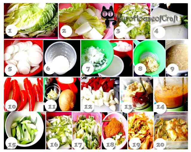 KuroHouse of Craft: Cara Membuat Kimchi