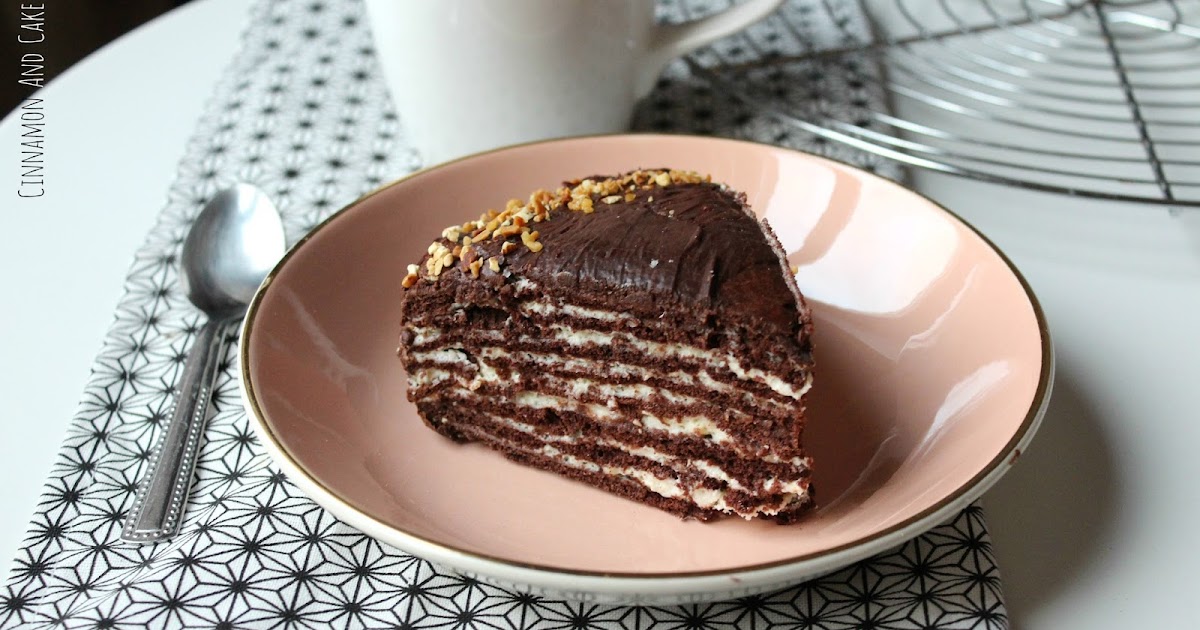 Spartak cake chocolaté | Cinnamon And Cake