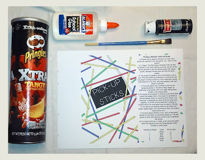 Pocket Change Charm: Recycled Pick Up Sticks