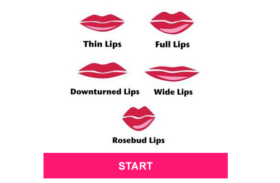 Amazing photos and videos: How your lip shape determine some of your ...