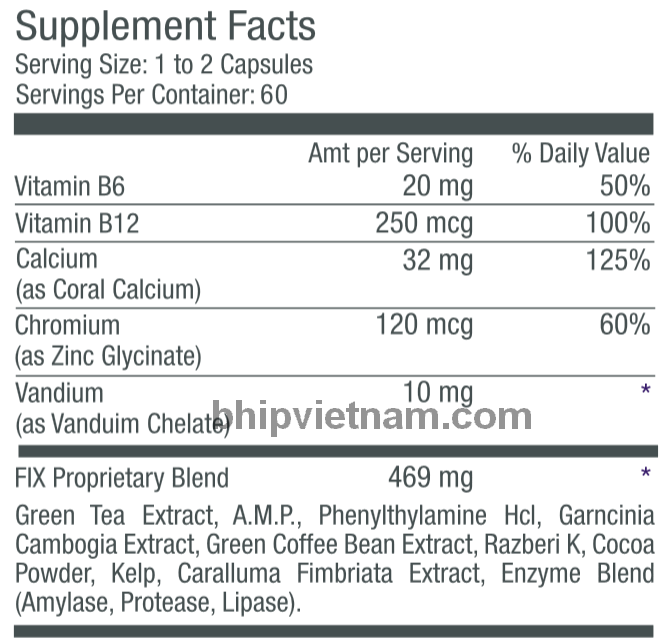 Thuốc giảm cân Fix và IBLUE chính hãng Thuốc giảm cân của Mỹ - Shop ...