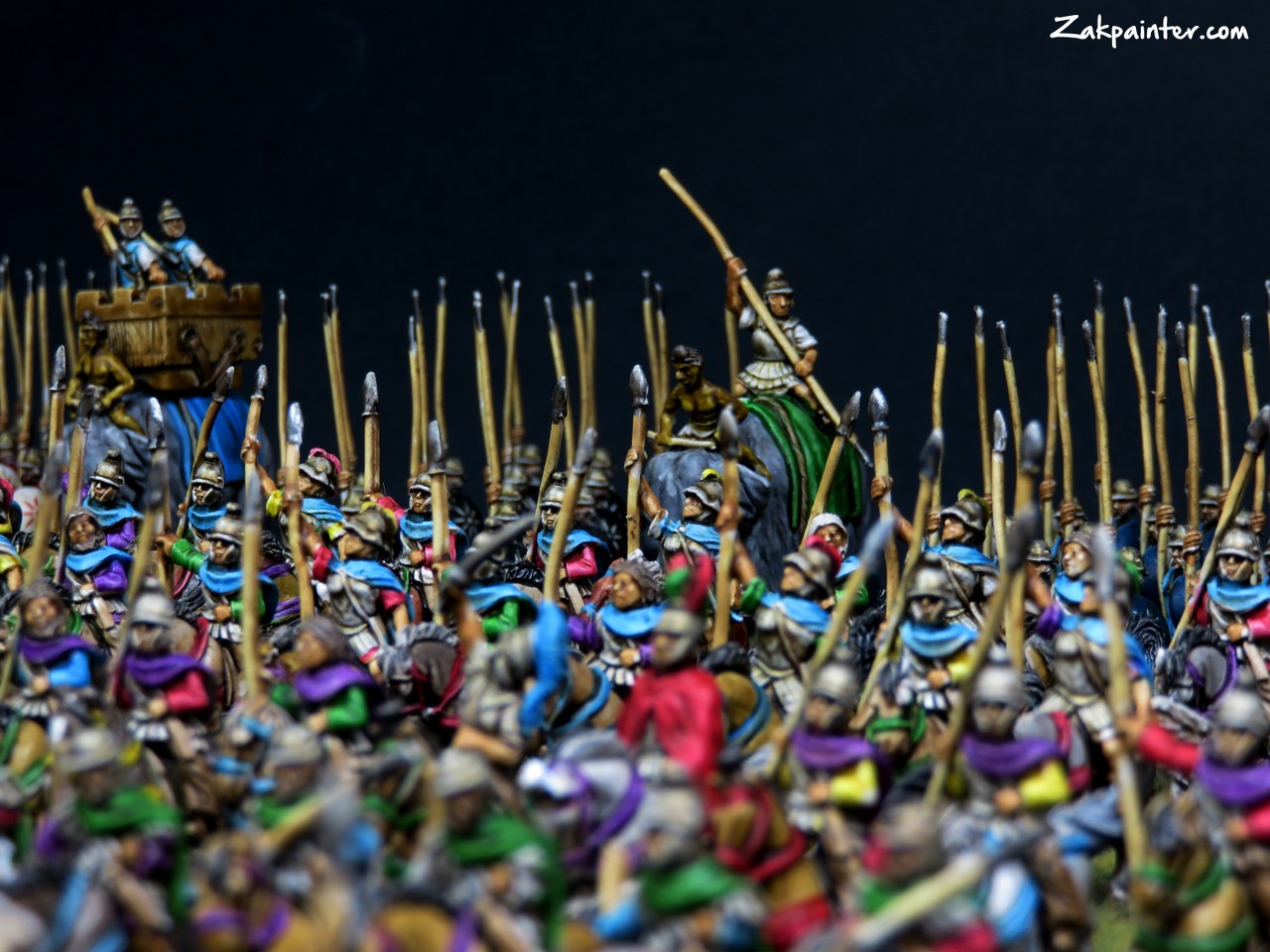 ZakGallery: Painted 15 GRAECO-BACTRIAN army