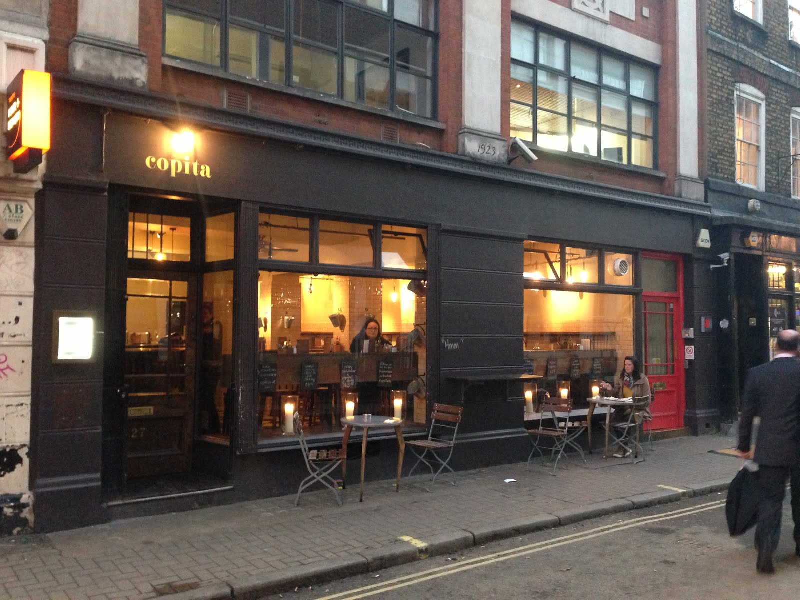 Cheese and Biscuits: Copita, Soho