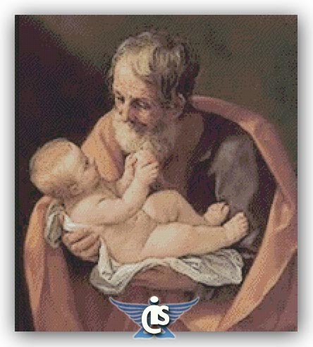 christmas: San Giuseppe e Gesù Bambino - QUEPPY: unique & happy