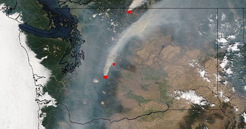 Washington Smoke Information: Smoke on the west side should start ...