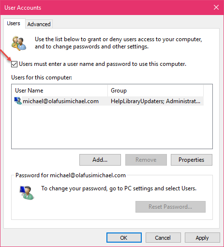 How To Switch Off The Login Prompt On Your Windows Computer ...