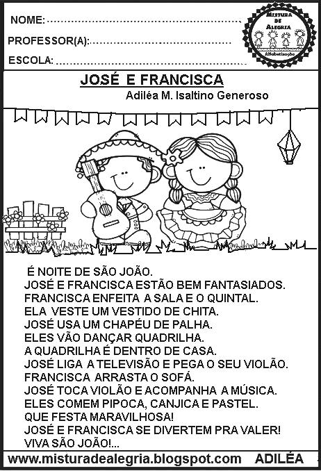 LEITURA E INTERPRETAÇÃO DE TEXTO - FESTA JUNINA - ATIVIDADES ANOS ... LEITURA E INTERPRETAÇÃO DE TEXTO - FESTA JUNINA - ATIVIDADES ANOS ...
