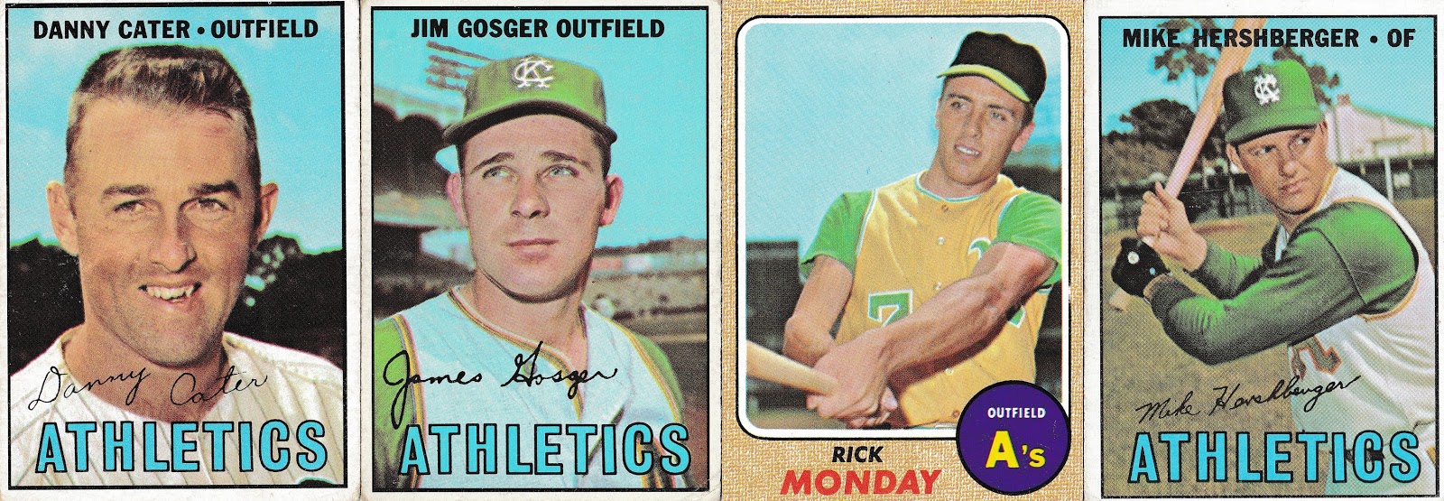 1967 Topps Baseball: The 1967 Athletics