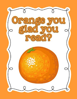 Miss Liberry Teacher: Orange you glad you read?