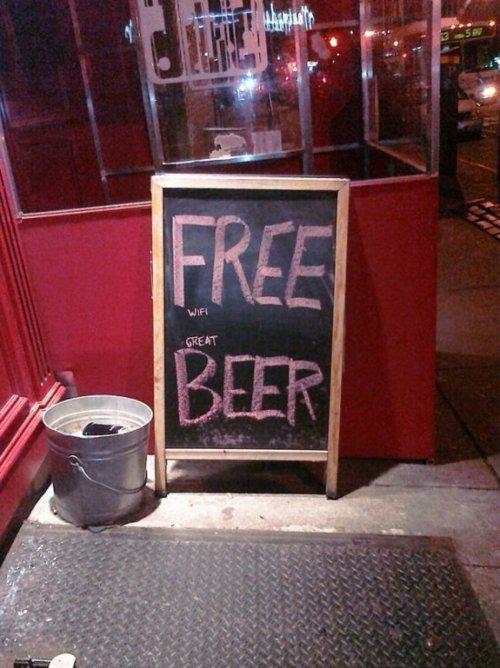 15 Hilarious Bar Signs - signs, bars, pubs - Oddee