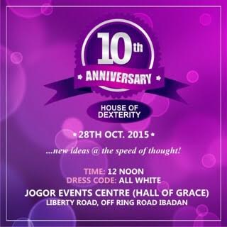 Dexterity Plus Events & Decorations is 10
