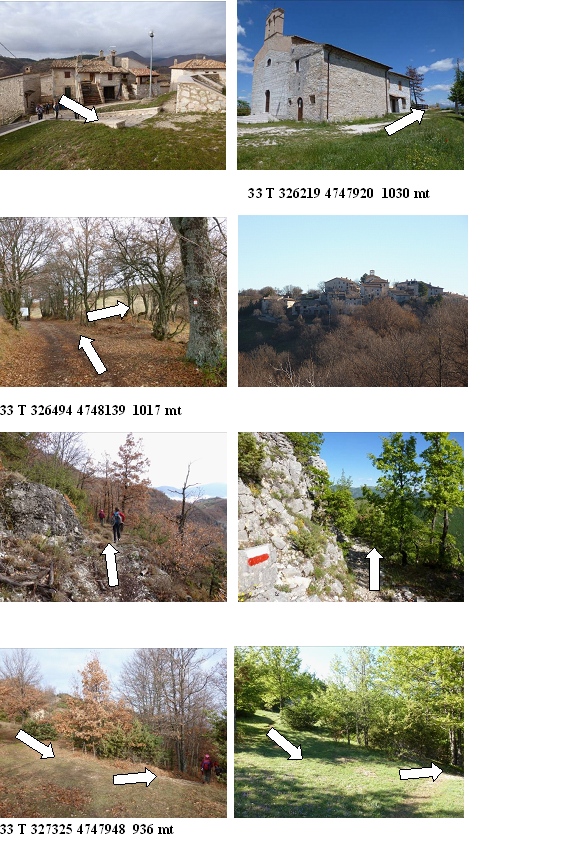 TREKKING FOLIGNO: SENTIERO 584 Cammoro – Sellano