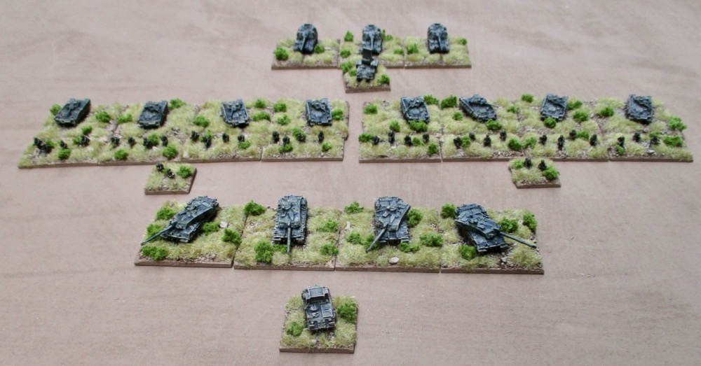 Tim's Miniature Wargaming Blog: Micro Modern British Battlegroup Complete