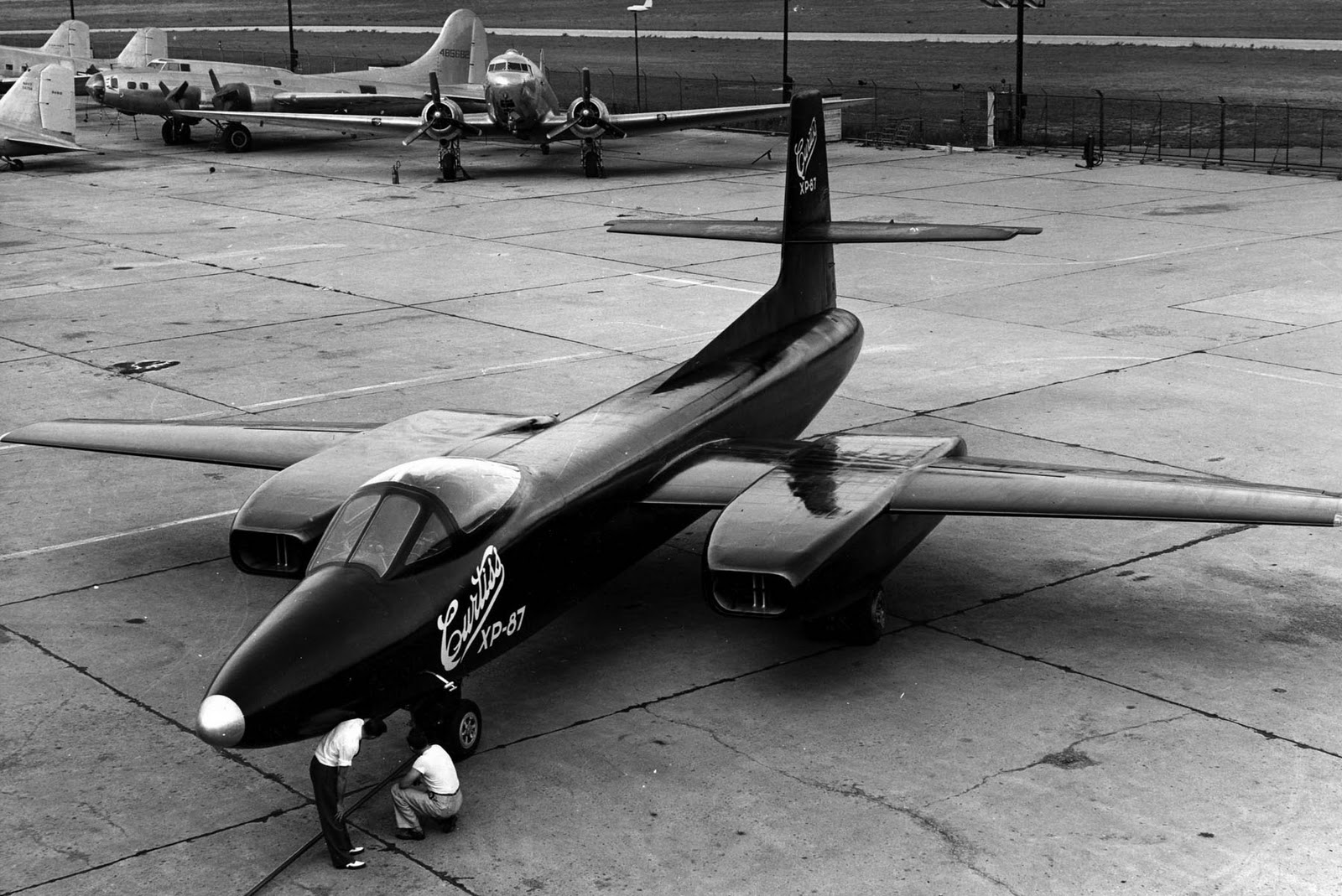 SNAFU!: Another blast from the past...the XP-87.