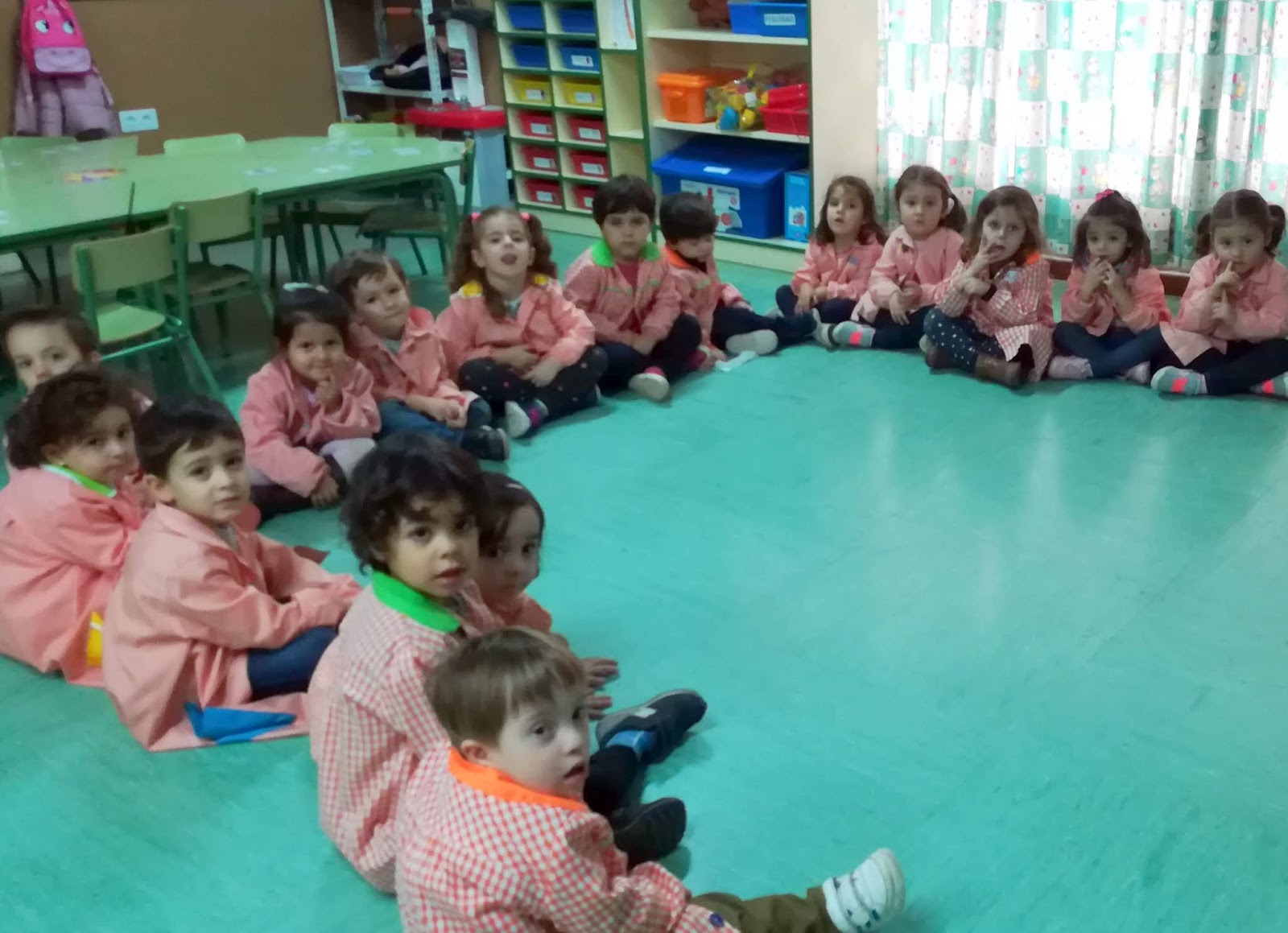 MI CLASE DE INFANTIL: EL CÍRCULO