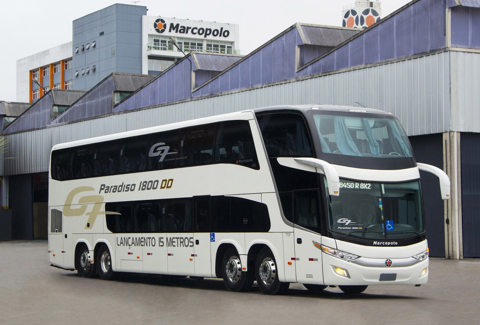 Marcopolo presenta el primer bus rodoviario con 15 metros de largo para ...