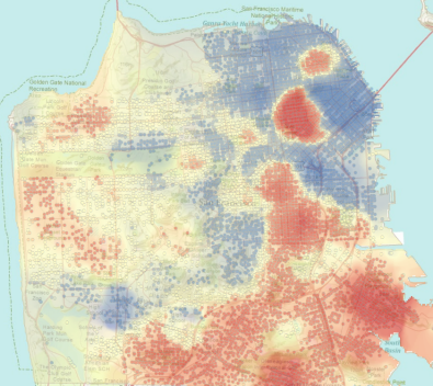 GEOCONCEPTOS: MAPAS DE PUNTOS DE CALOR "HOTSPOT MAPS"