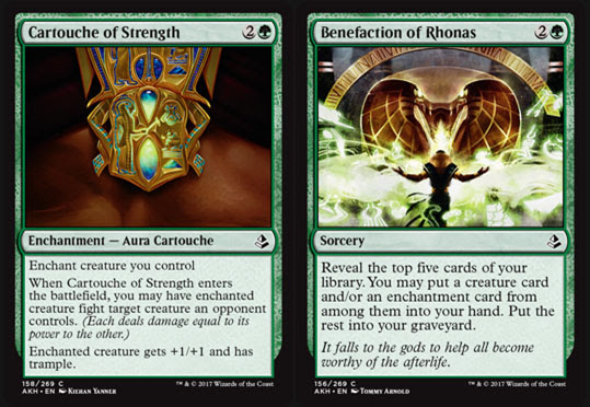 Magic the Gathering Adventures: Amonkhet Set Review: Green