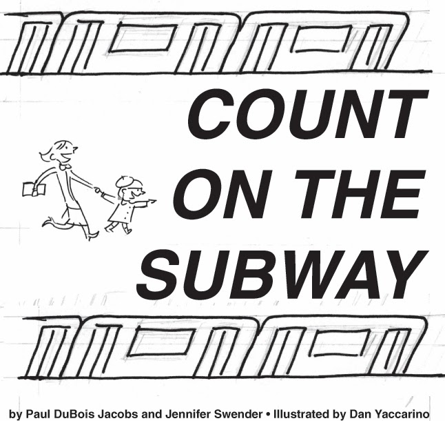 Dan Yaccarino's Blog: COUNT ON THE SUBWAY SKETCHES