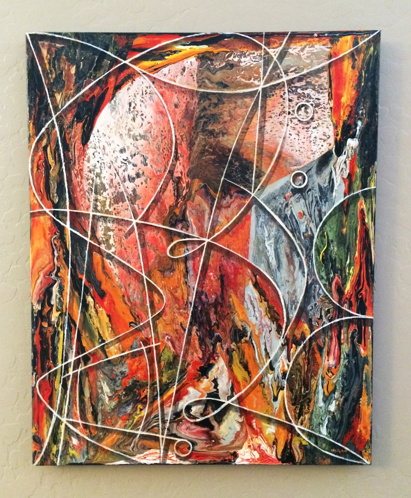 MELVIN SILAO'S PAINTINGS: SELF CONTROL