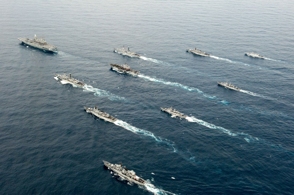 Italian Warships During Amphex Naval Exercise | Global Military Review