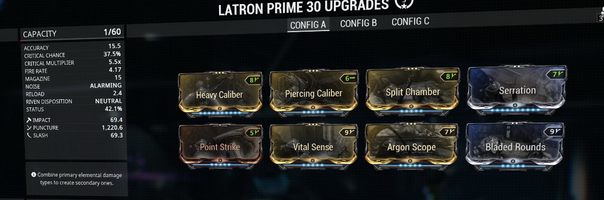 .: Latron Prime build by Engraphos