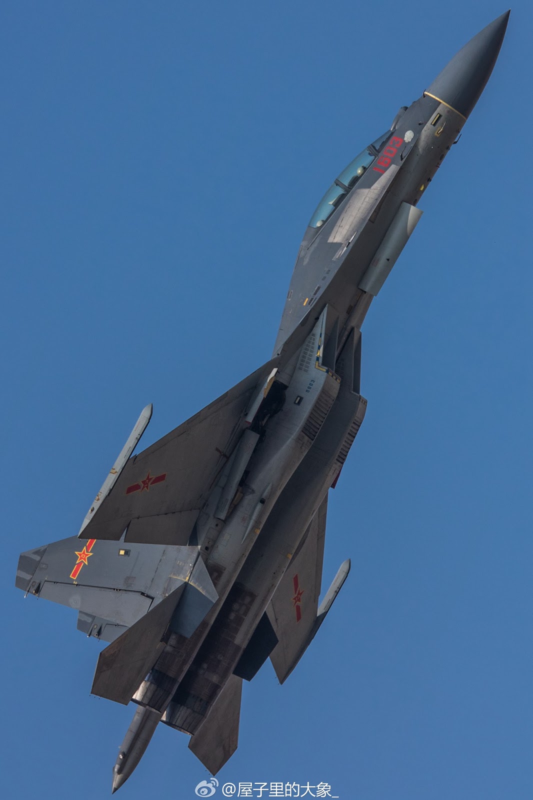 Test flight jet tempur J-16 PLAAF. ~ China Indonesia Information