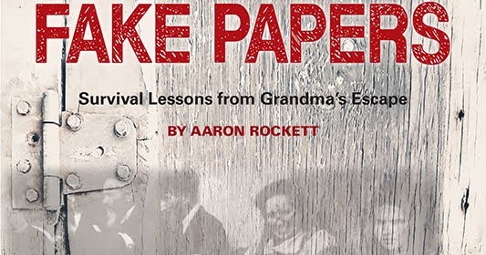 The Family Connection: Historical Book Review: Fake Papers Survival ...