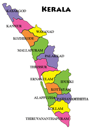 Pics pitara: Download Kerala map image free
