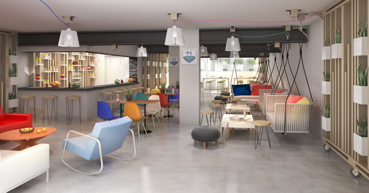 Render Interior Sum Club