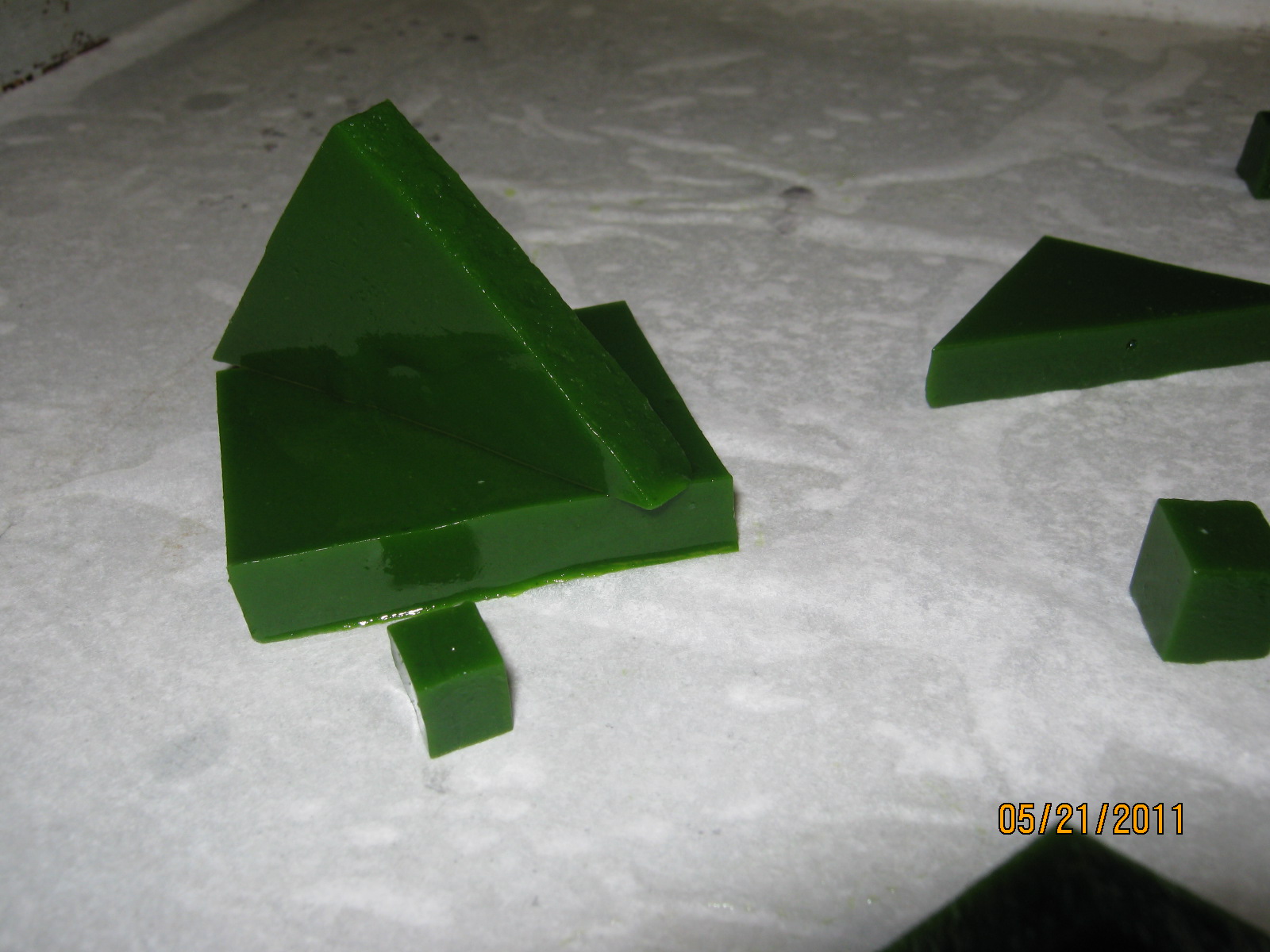 J. Gilbert's 826 Test Kitchen/Chef's Tasting Log: Basil Gelee