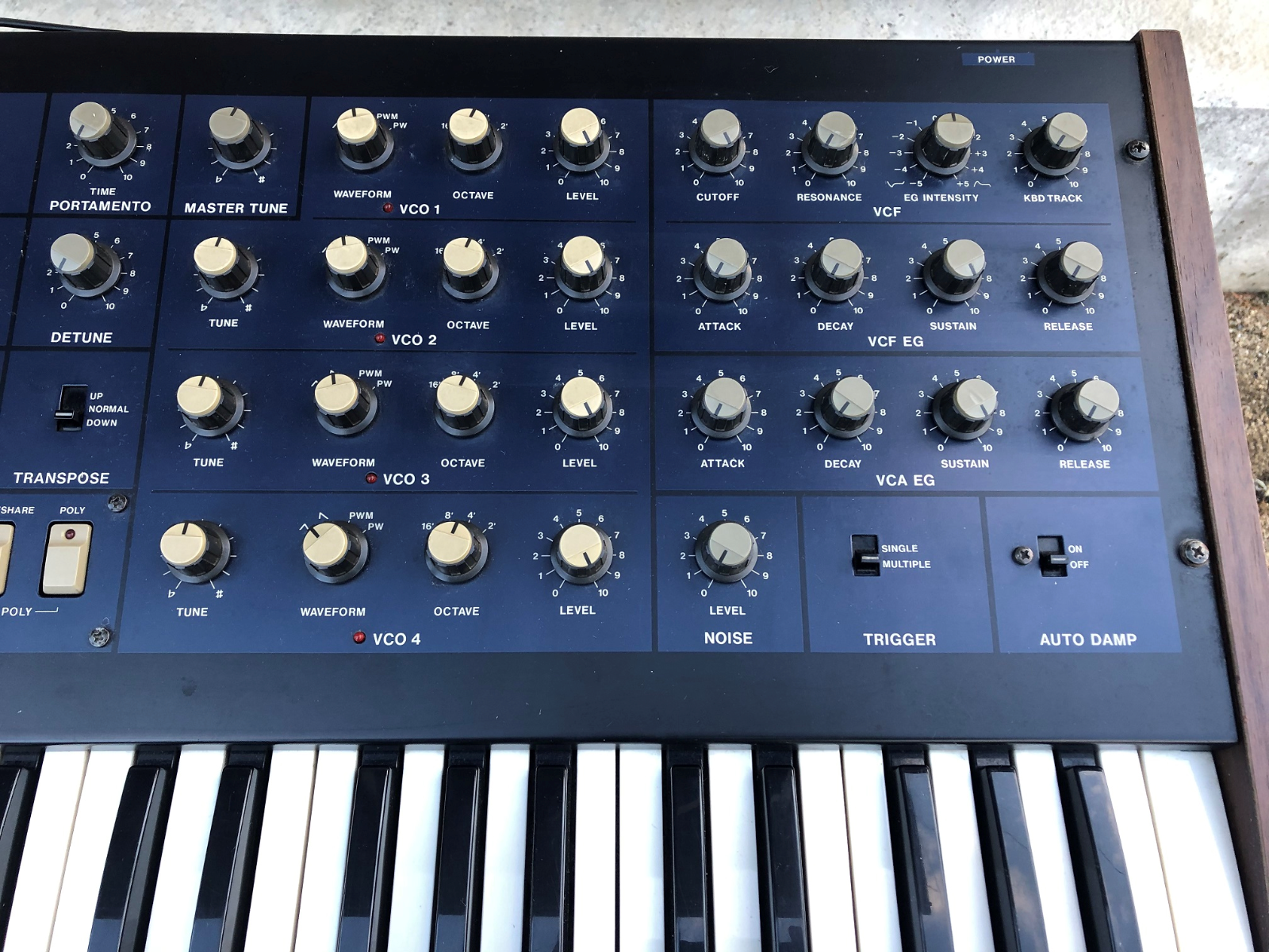 MATRIXSYNTH: KORG MONO/POLY (MP-4) monophonic synthesizer