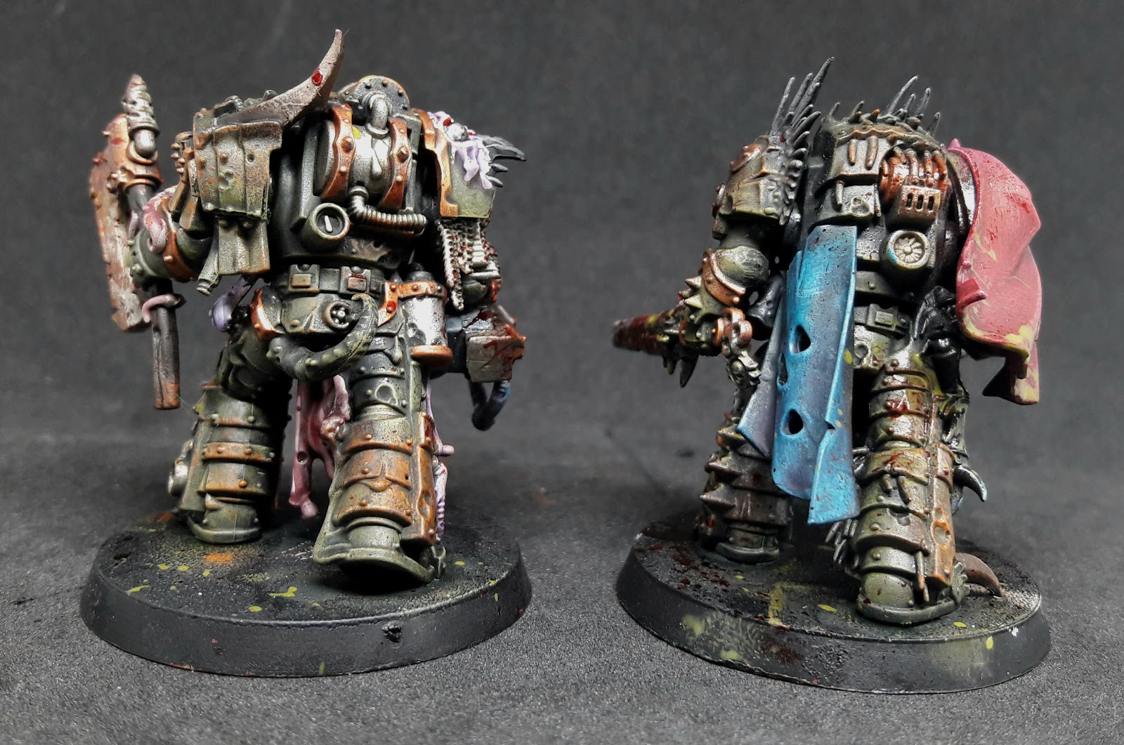 30Kplus40K: Death Guard Terminators - An Ode to Batch Painting