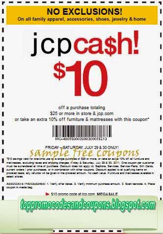 Free Promo Codes and Coupons 2023: JcPenney Coupons