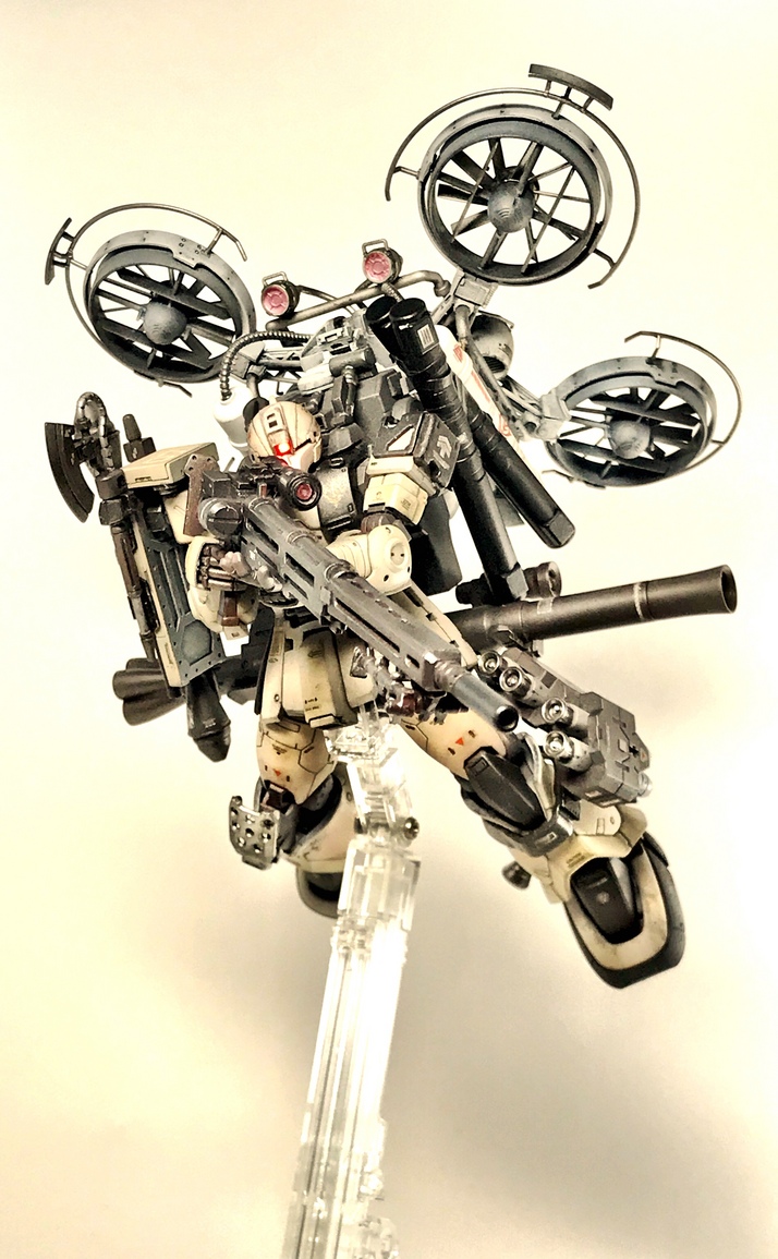 Custom Build: HG 1/144 Zaku "Flying Unit"