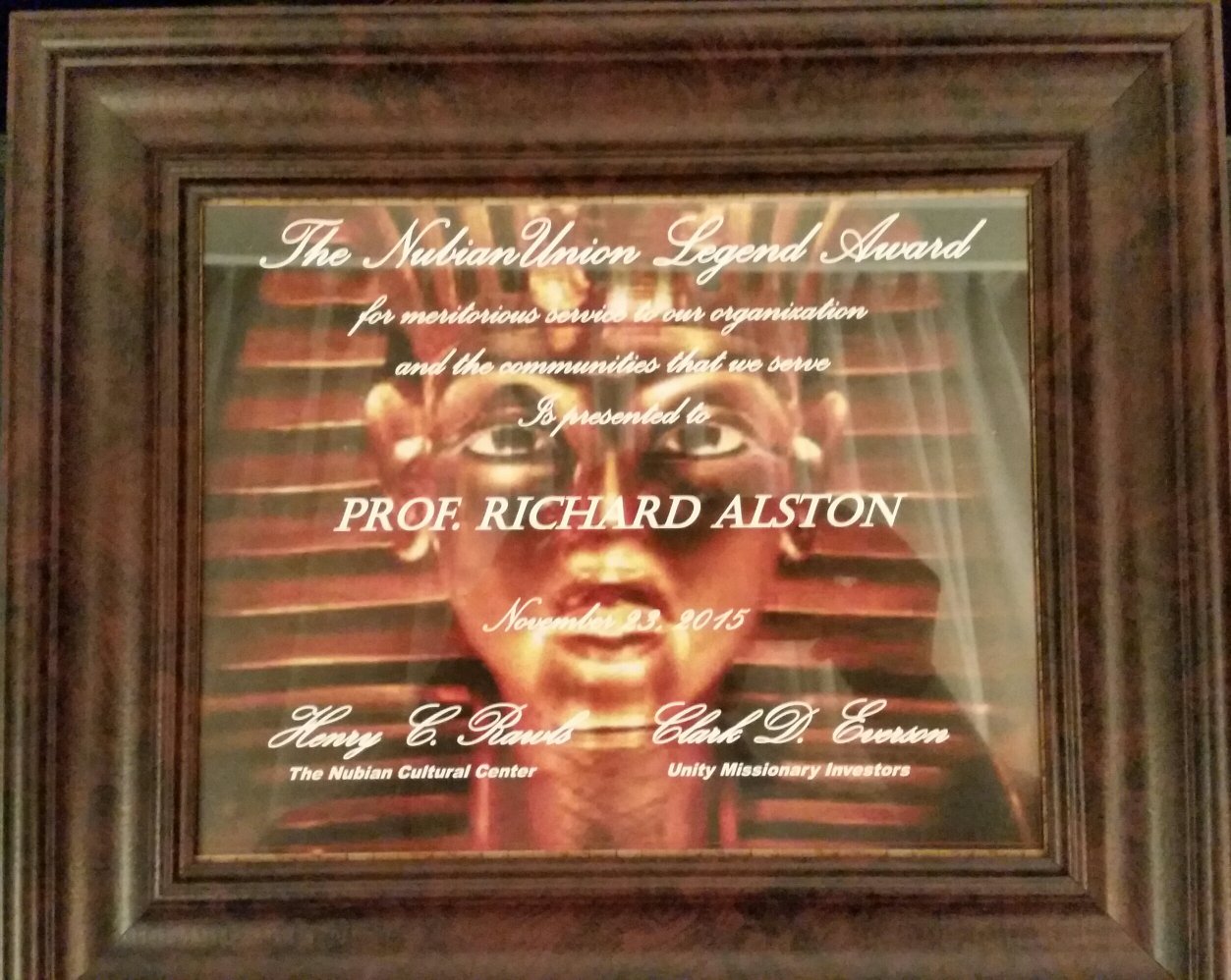 AfriClassical: Richard C. Alston: On November 23rd, The Unity ...