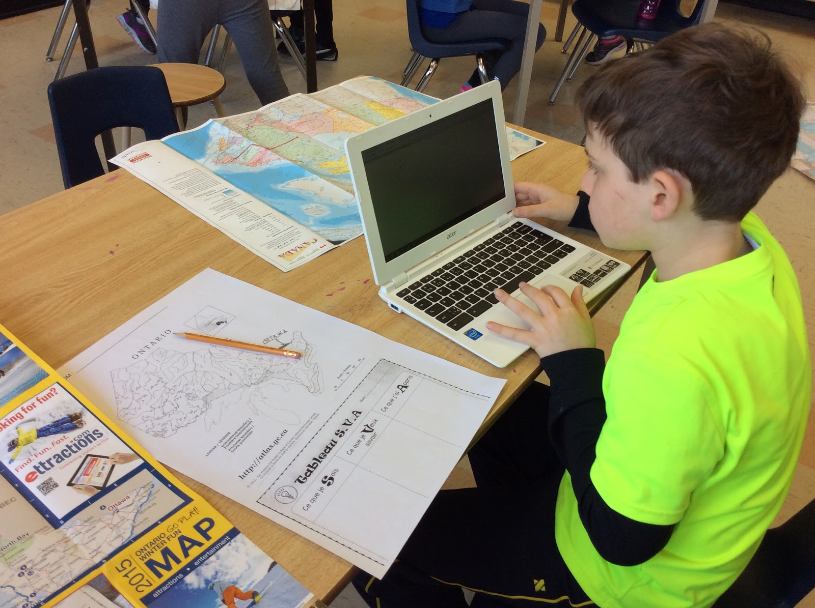 L'apprentissage par l'enquête en 3e année: L'Ontario